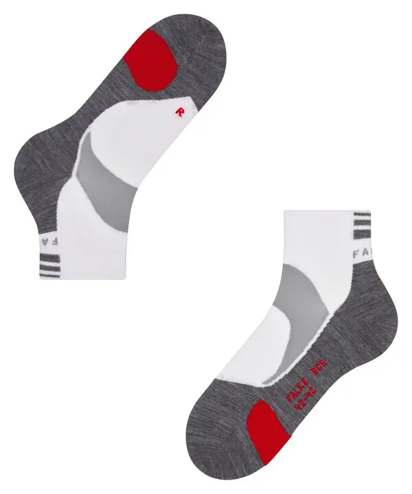 Falke Bc5 Endurance Biking Socks - White
