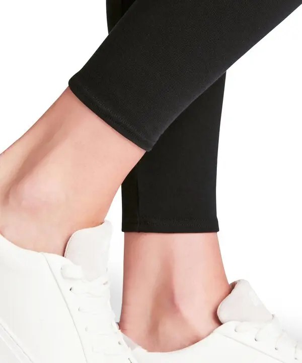 Falke Cotton Seamless Leggings - Black