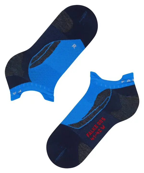 Falke Go5 Invisible Golf Socks - Blue