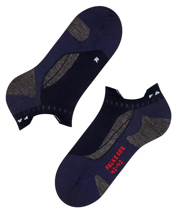 Falke Go5 Invisible Golf Socks - Blue