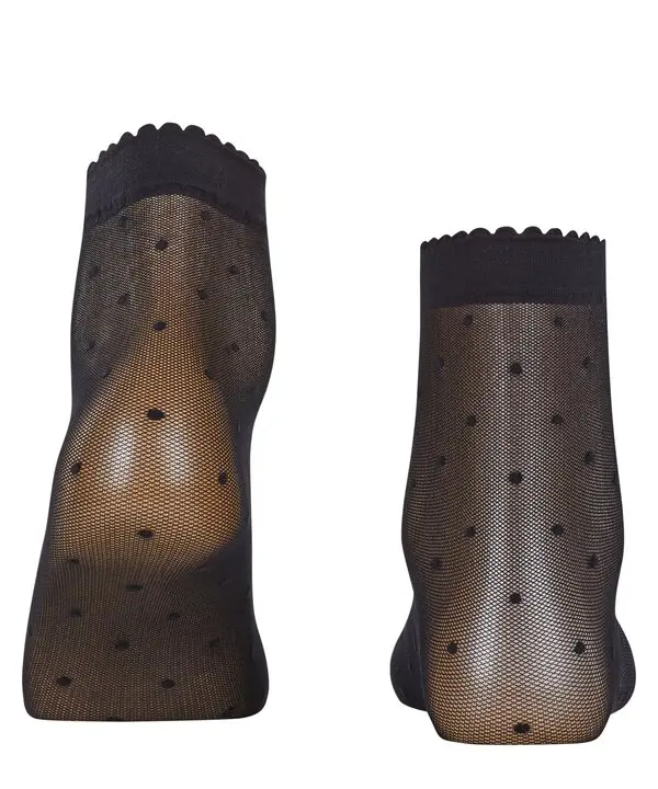 Falke Dot 15 Den Ankle Socks - Black