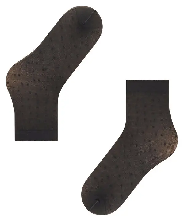 Falke Dot 15 Den Ankle Socks - Black