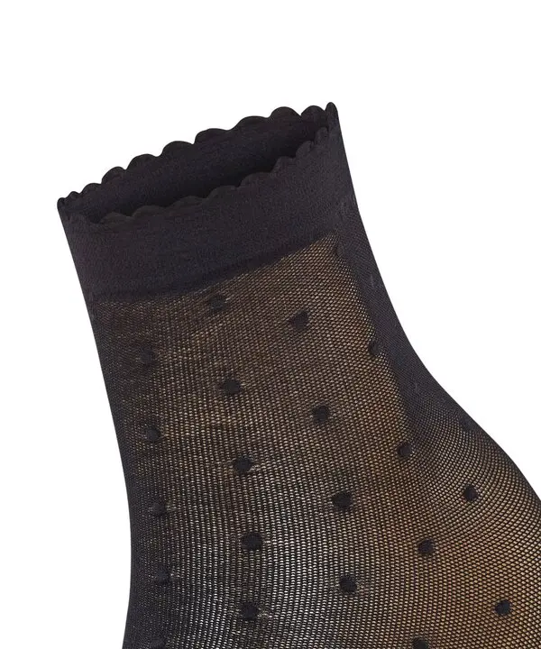 Falke Dot 15 Den Ankle Socks - Black