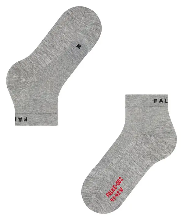 Falke Go2 Short Golf Socks - Grey