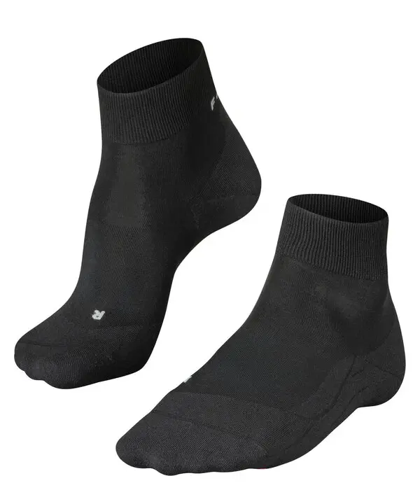 Falke Ru4 Light Performance Running Ankle Socks - Black
