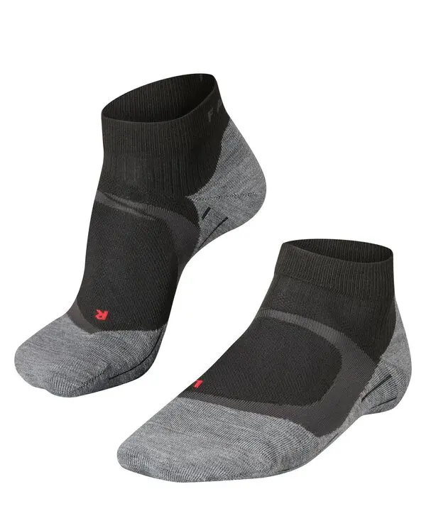 Falke Ru4 Endurance Cool Short Running Socks - Black