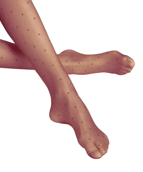 Falke Dot 15 Den Tights - Red