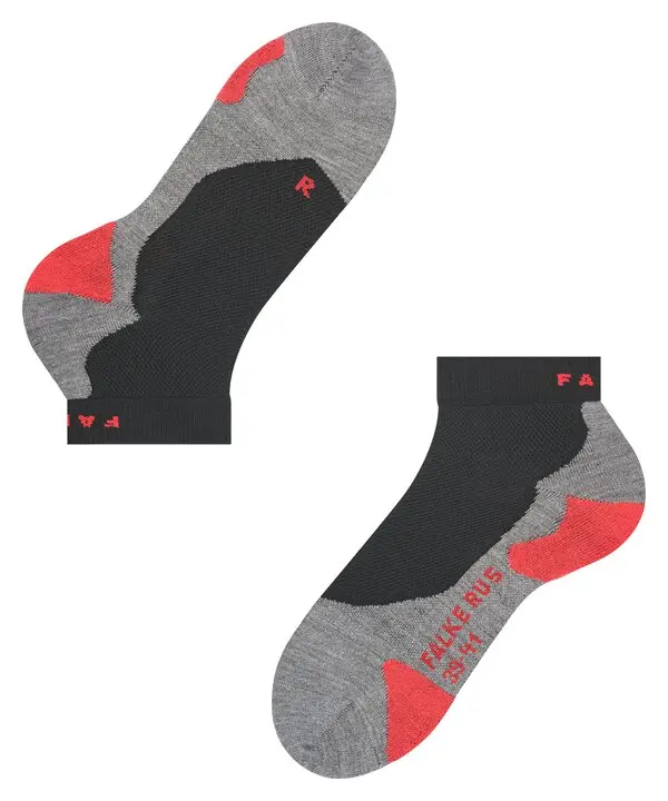 Falke Ru5 Lightweight Running Socks - Black