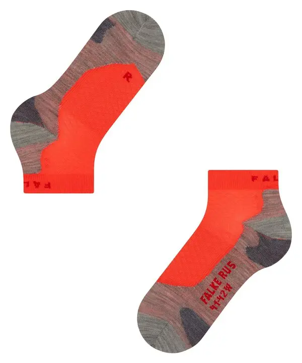 Falke Ru5 Race Short Running Socks - Red