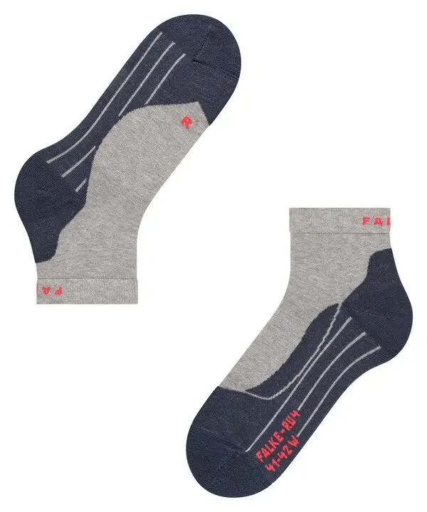 Falke Ru4 Endurance Short Running Socks - Grey