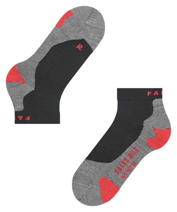 Falke Ru5 Race Short Running Socks - Black