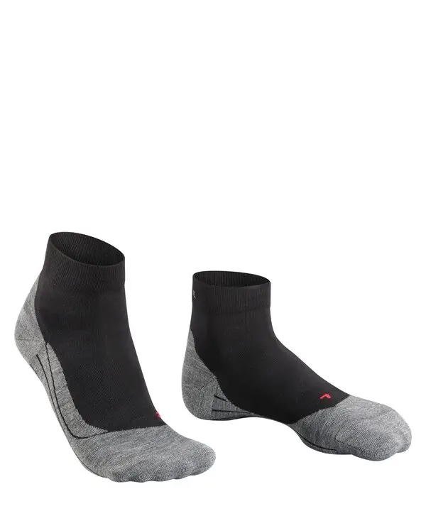 Falke Ru4 Endurance Short Running Socks - Black