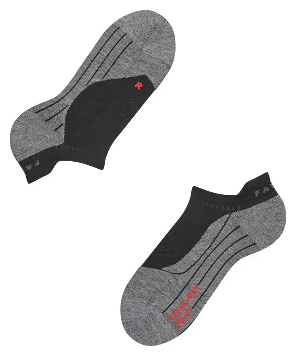 Falke Ru4 Endurance Invisible Running Socks - Black
