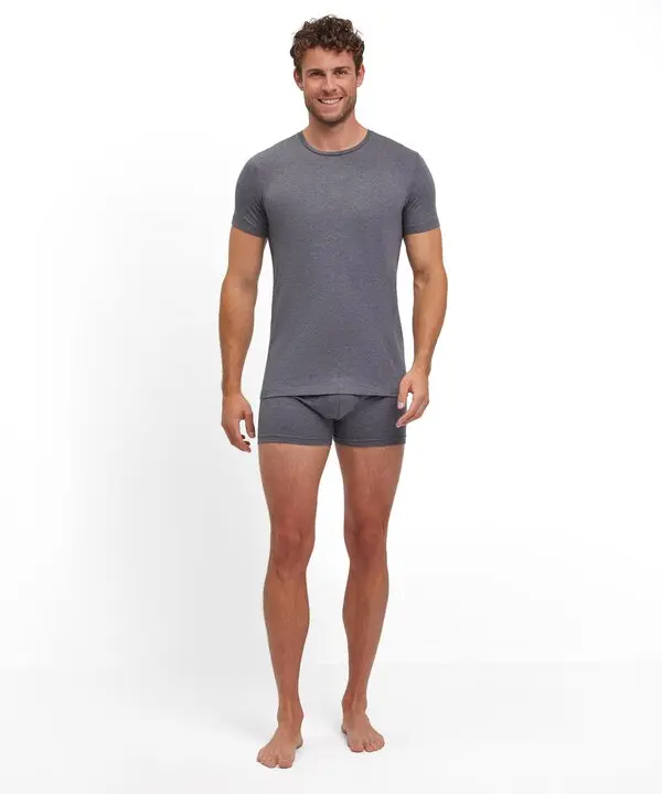 Falke 2-pack T-shirt Daily Comfort - Grey