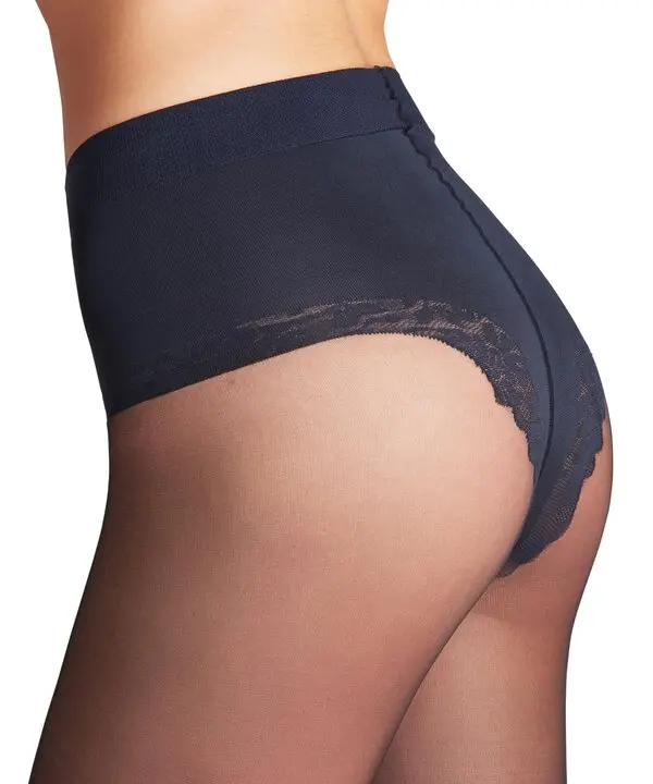 Falke Shaping Top 20 Den Tights - Blue