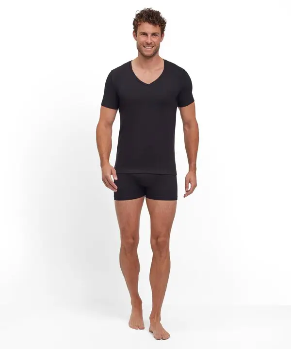 Falke 2-pack T-shirt Daily Comfort - Black