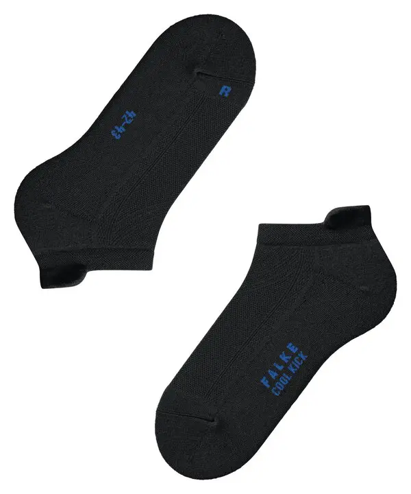 Falke Cool Kick Ankle Socks - Black