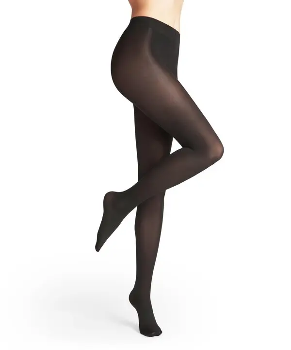 Falke Seidenglatt 40 Den Tights - Black