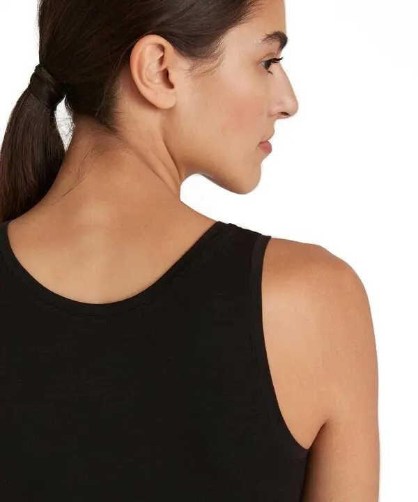 Falke Climawool Tank Top - Black