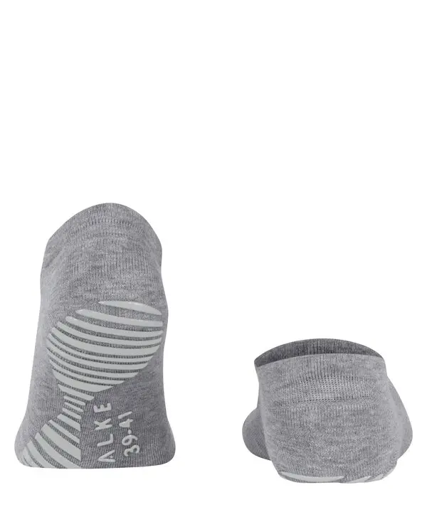 Falke Cool Kick Sneaker Socks With Printed Footprint Nubs - Grey