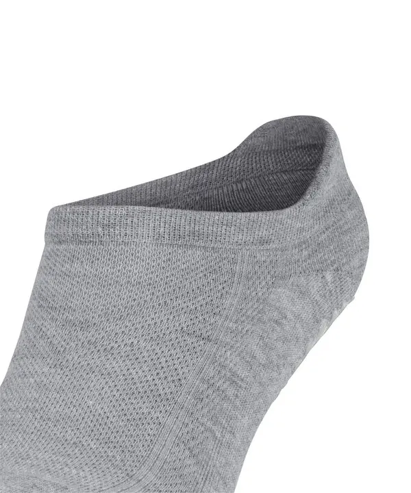 Falke Cool Kick Sneaker Socks With Printed Footprint Nubs - Grey