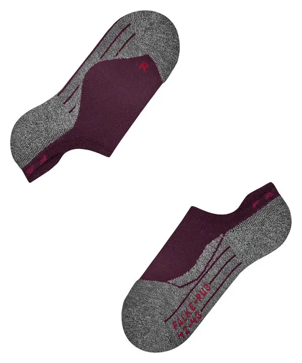 Falke Ru3 Comfort Invisible Running Socks - Red