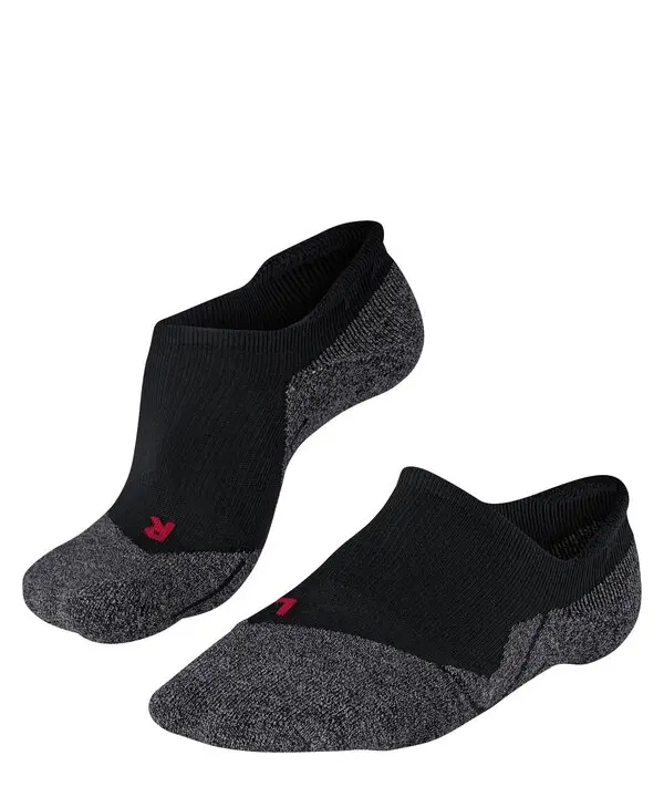 Falke Ru3 Comfort Invisible Running Socks - Black
