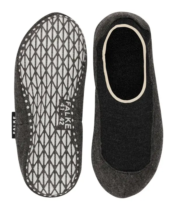 Falke Cosyshoe Merino Wool House Slippers - Grey