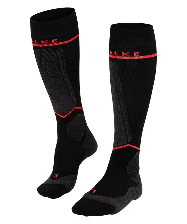 Falke Sk Compression Energy Skiing Socks - Black