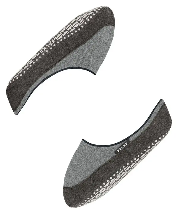 Falke Cosyshoe Merino Wool House Slippers - Grey