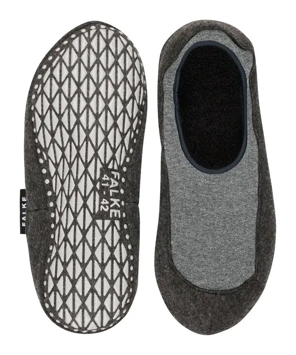 Falke Cosyshoe Merino Wool House Slippers - Grey