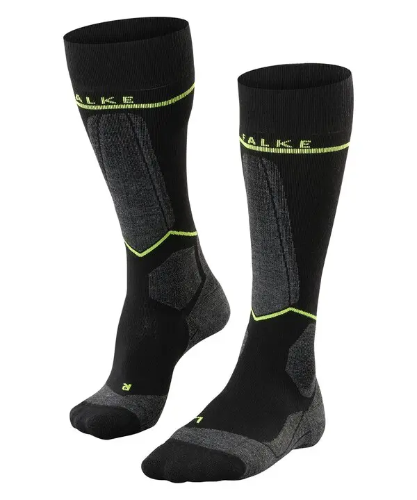 Falke Sk Compression Ski Socks - Black