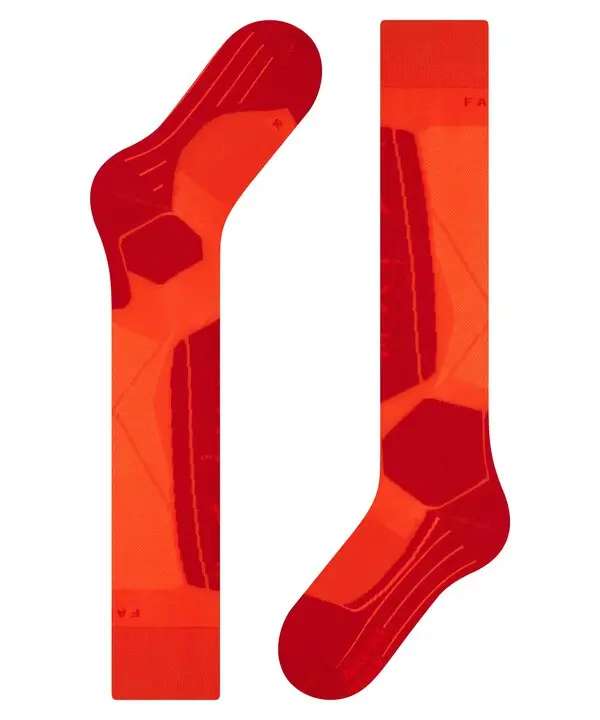 Falke Sk5 Expert Skiing Knee High Socks - Orange