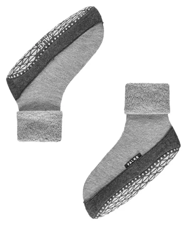 Falke Merino Wool Slipper Socks - Grey