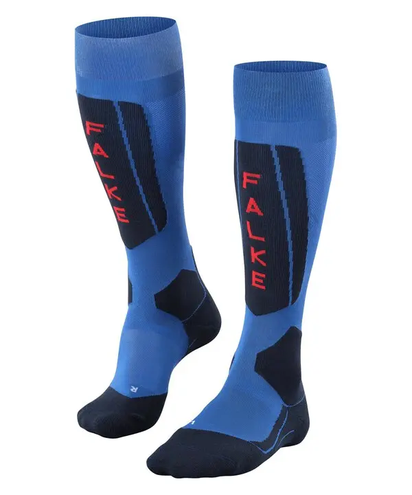 Falke Sk5 Expert Skiing Sports Socks - Blue
