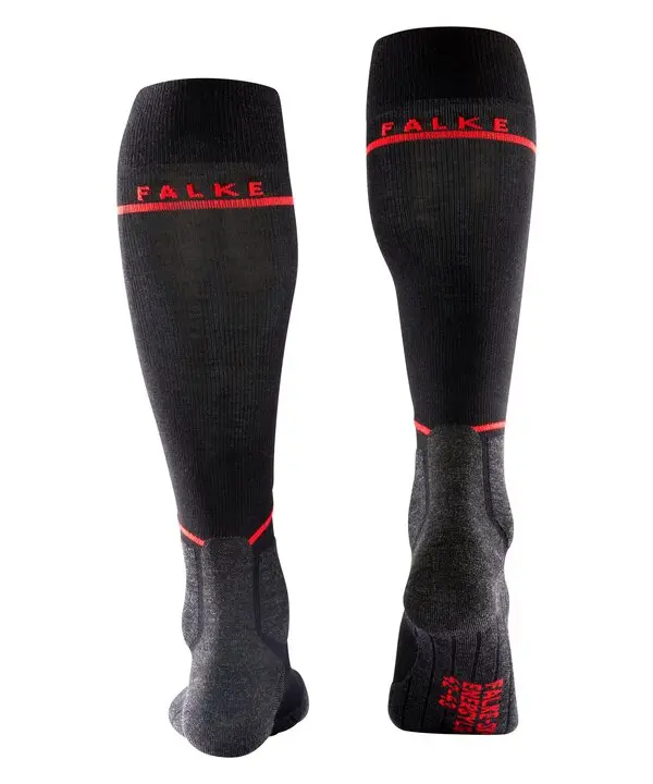 Falke Sk4 Advanced Compression Light Skiing Socks - Black