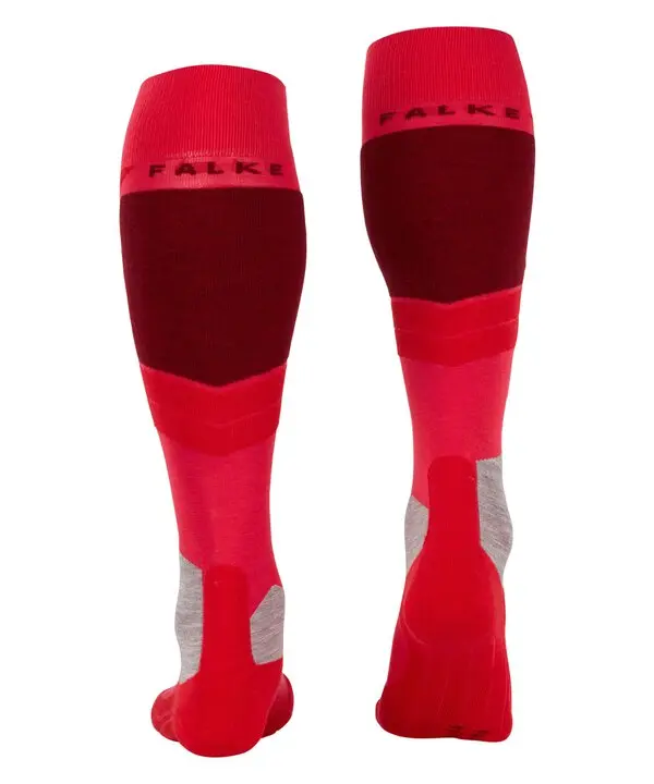 Falke Sk4 Advanced Skiing Socks - Red