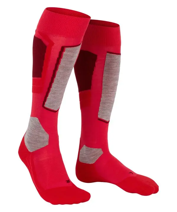 Falke Sk4 Advanced Skiing Socks - Red