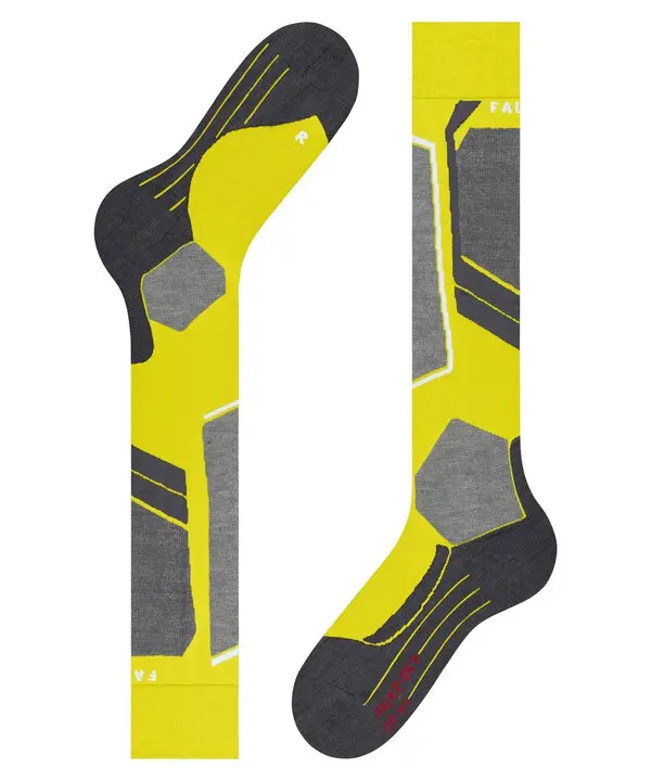 Falke Sk4 Advanced Ski Socks - Yellow