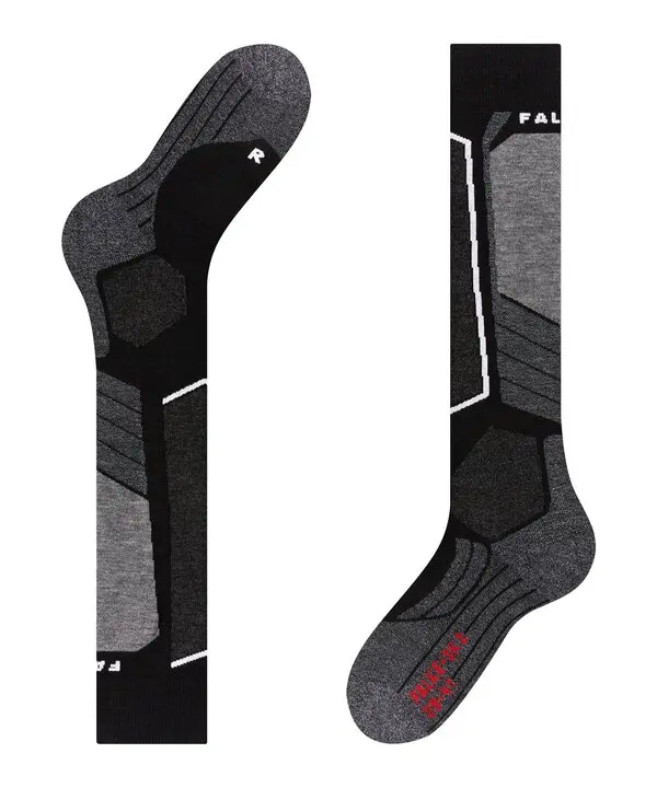 Falke Sk2 Ski Socks - Black