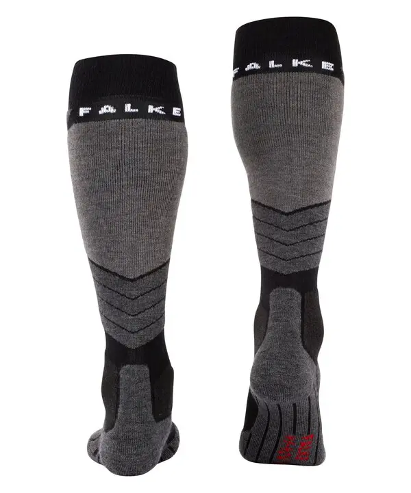 Falke Sk2 Intermediate Wool Skiing Socks - Black