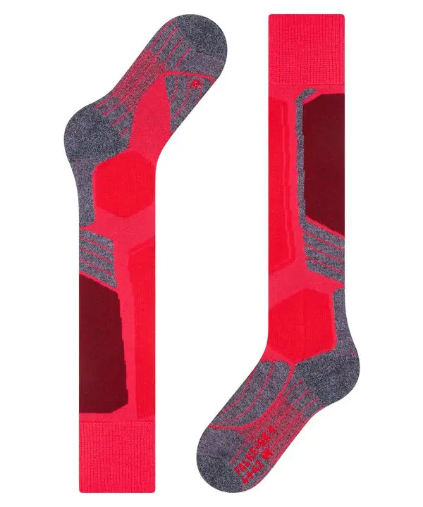 Falke Sk1 Comfort Ski Socks - Red
