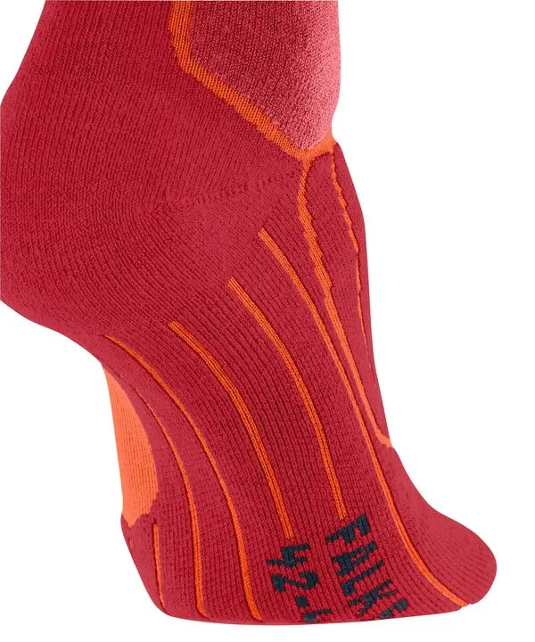 Falke Sk2 Intermediate Wool Skiing Socks - Orange