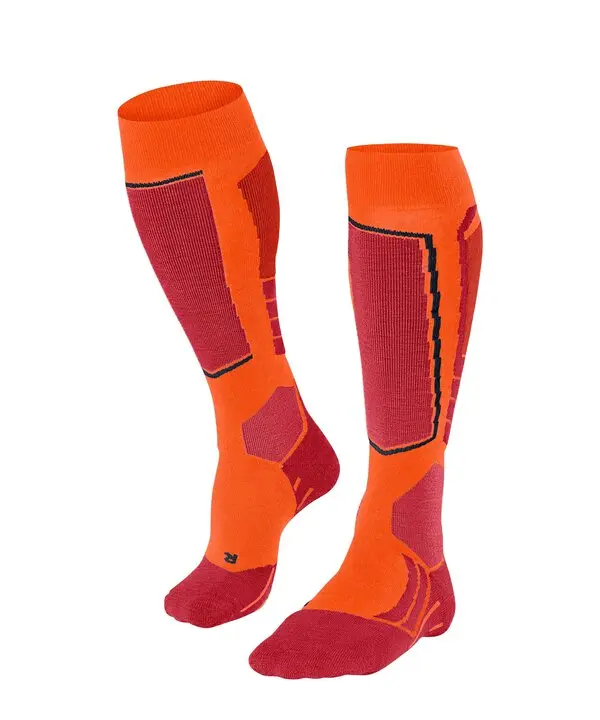 Falke Sk2 Intermediate Ski Socks - Orange