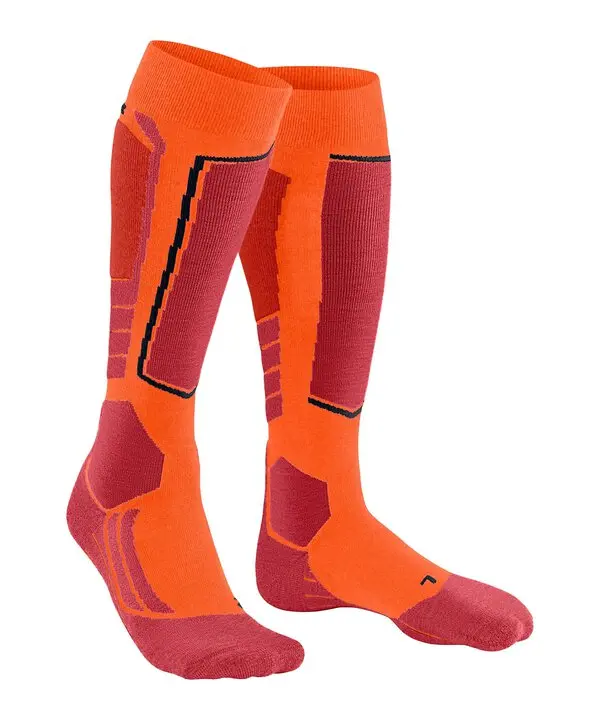 Falke Sk2 Intermediate Ski Socks - Orange