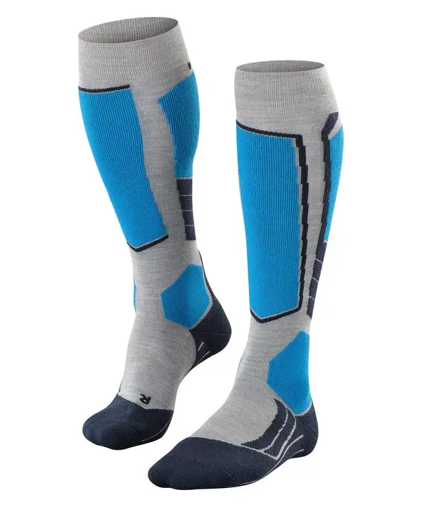 Falke Sk2 Wool Ski Socks - Grey
