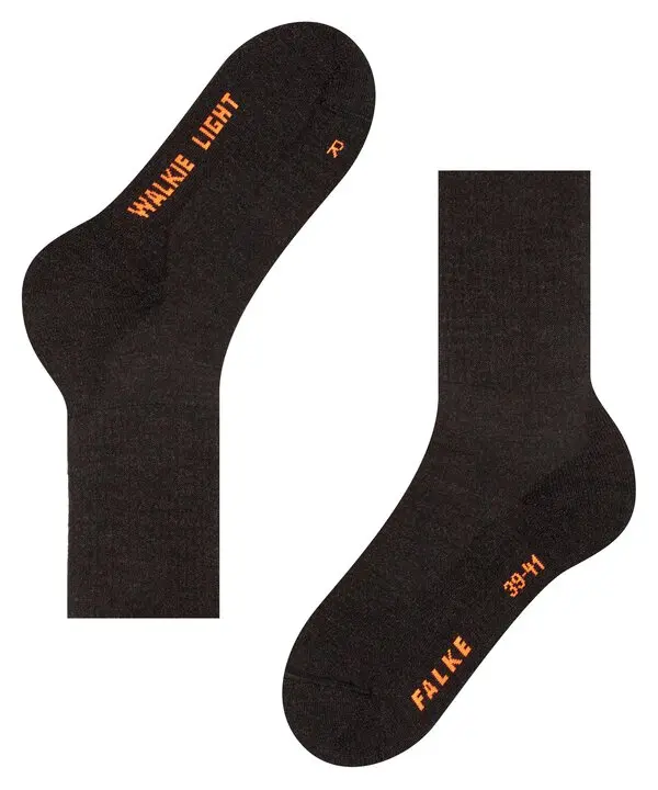 Falke Walkie Light Crew Socks - Grey