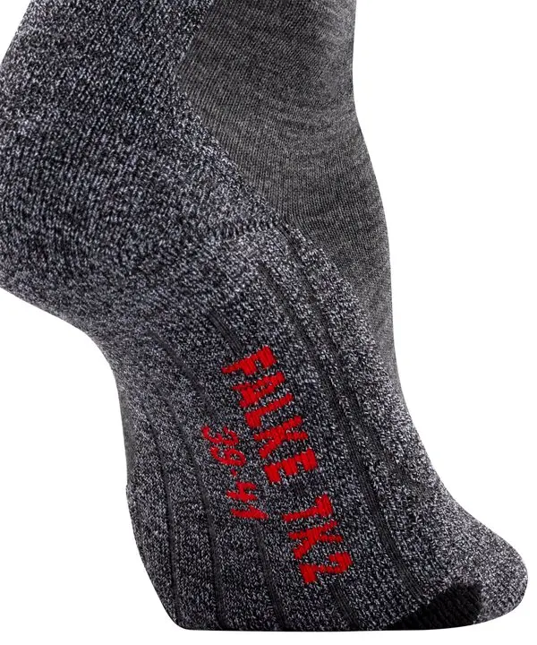 Falke Tk2 Explore Trekking Socks With Merino Wool Mix - Grey