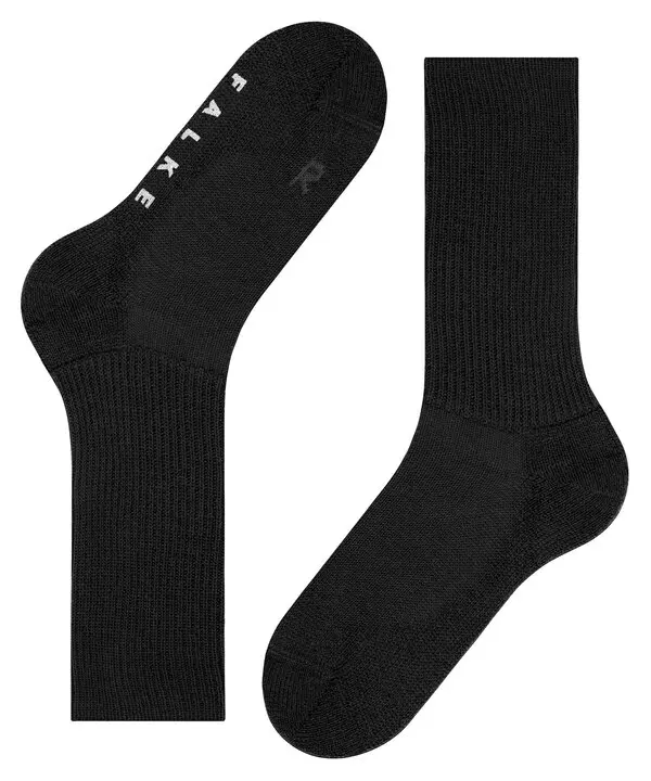 Falke Walkie Ergo Sports Socks - Black