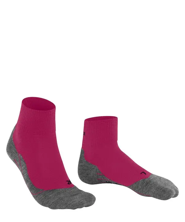 Falke Tk5 Wander Short Trekking Socks - Red